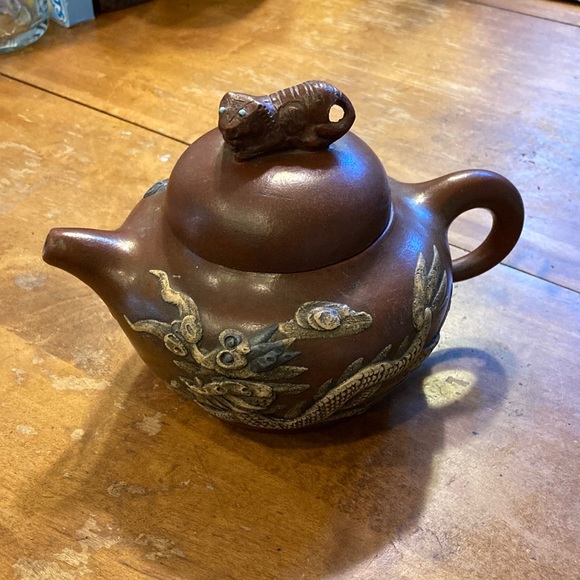Vintage | Accents | Crouching Tiger Hidden Dragon Teapot | Poshmark